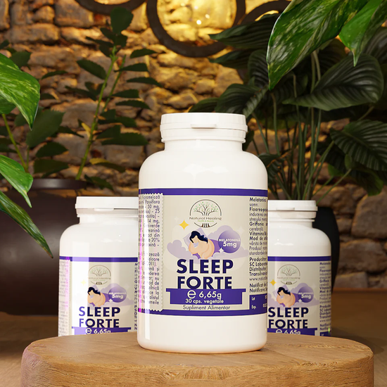 Sleep Forte + Melatonină 5 mg – Somn profund și natural – Natural Healing